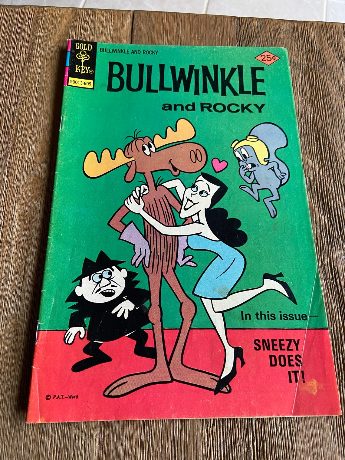 Vintage Bullwinkle and Rocky Comic sept 1976 | Etsy