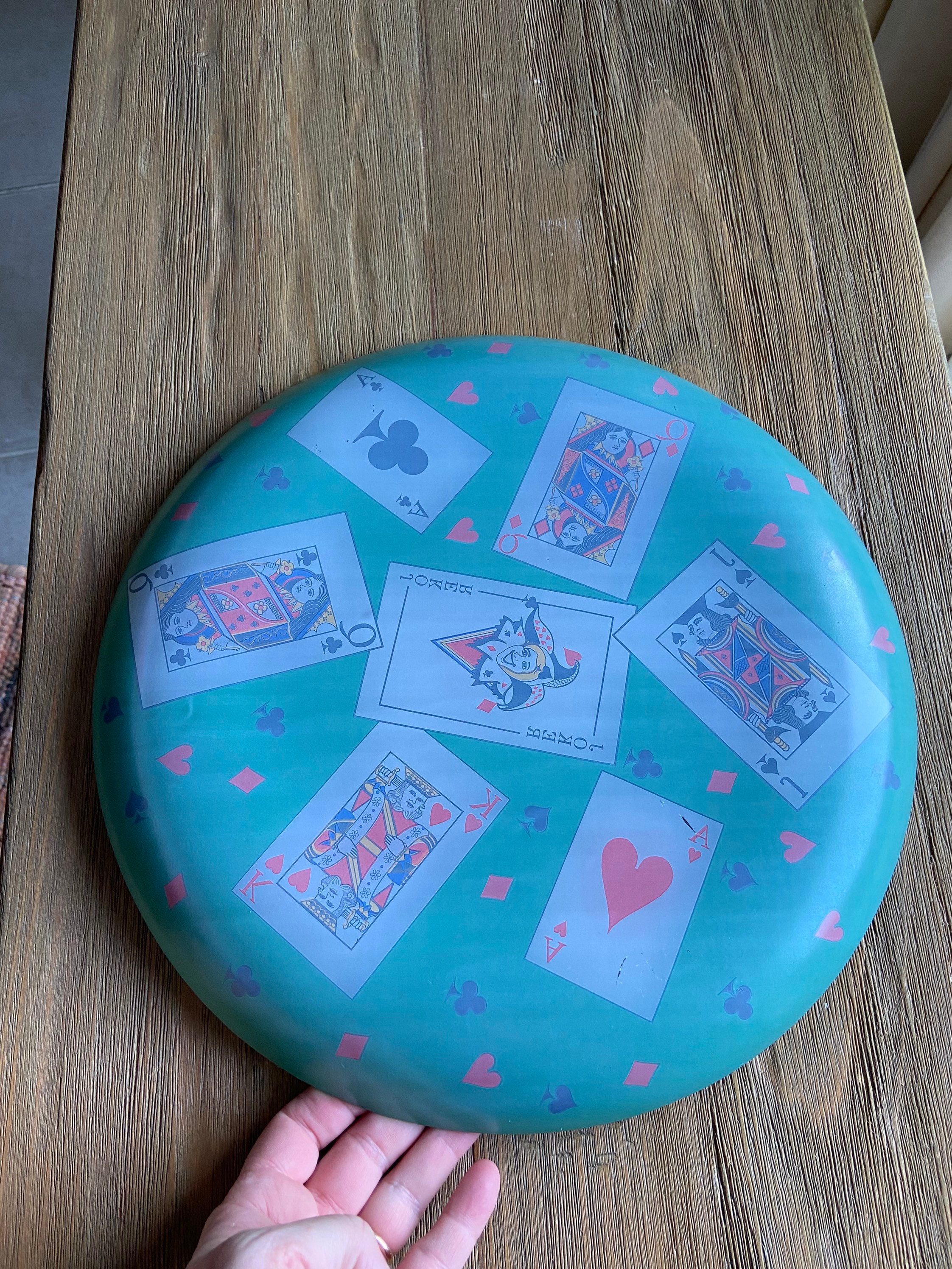 Vintage Luminarc Game Night Platter - Etsy