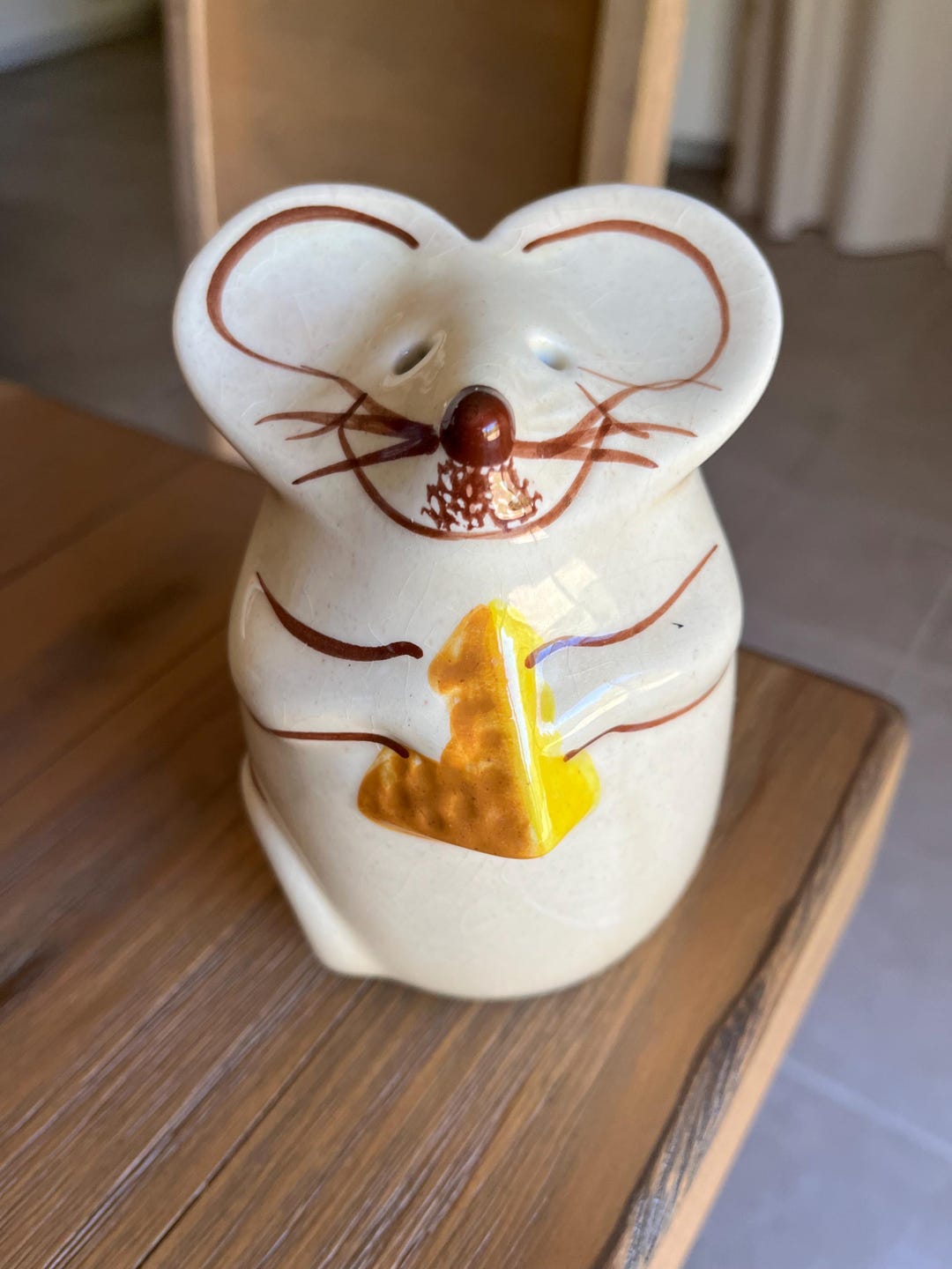 Vintage Gustin Mouse Cheese Shaker - Etsy