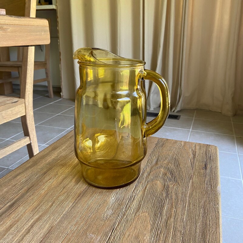 Dot Glass Pitcher - Etsy