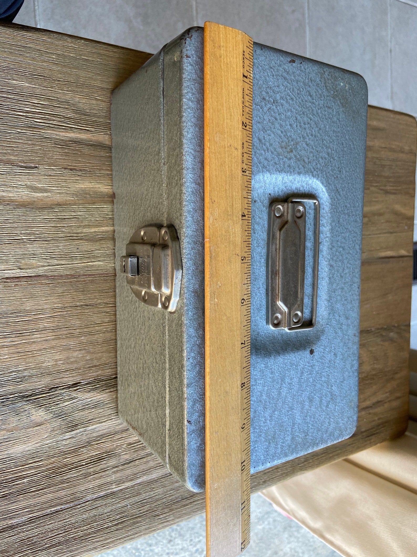 Vintage Metal Versa Box - Etsy