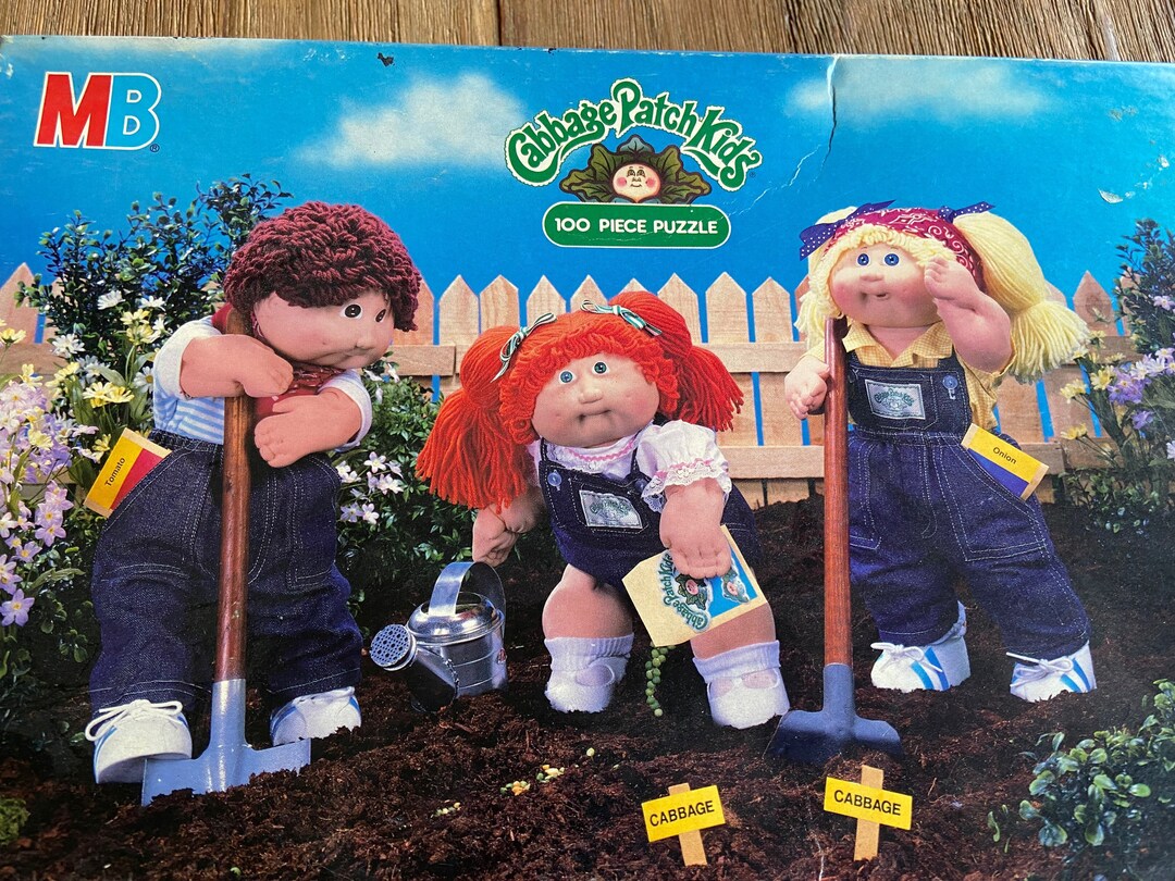 Vintage Cabbage Patch Kids Puzzle - Etsy