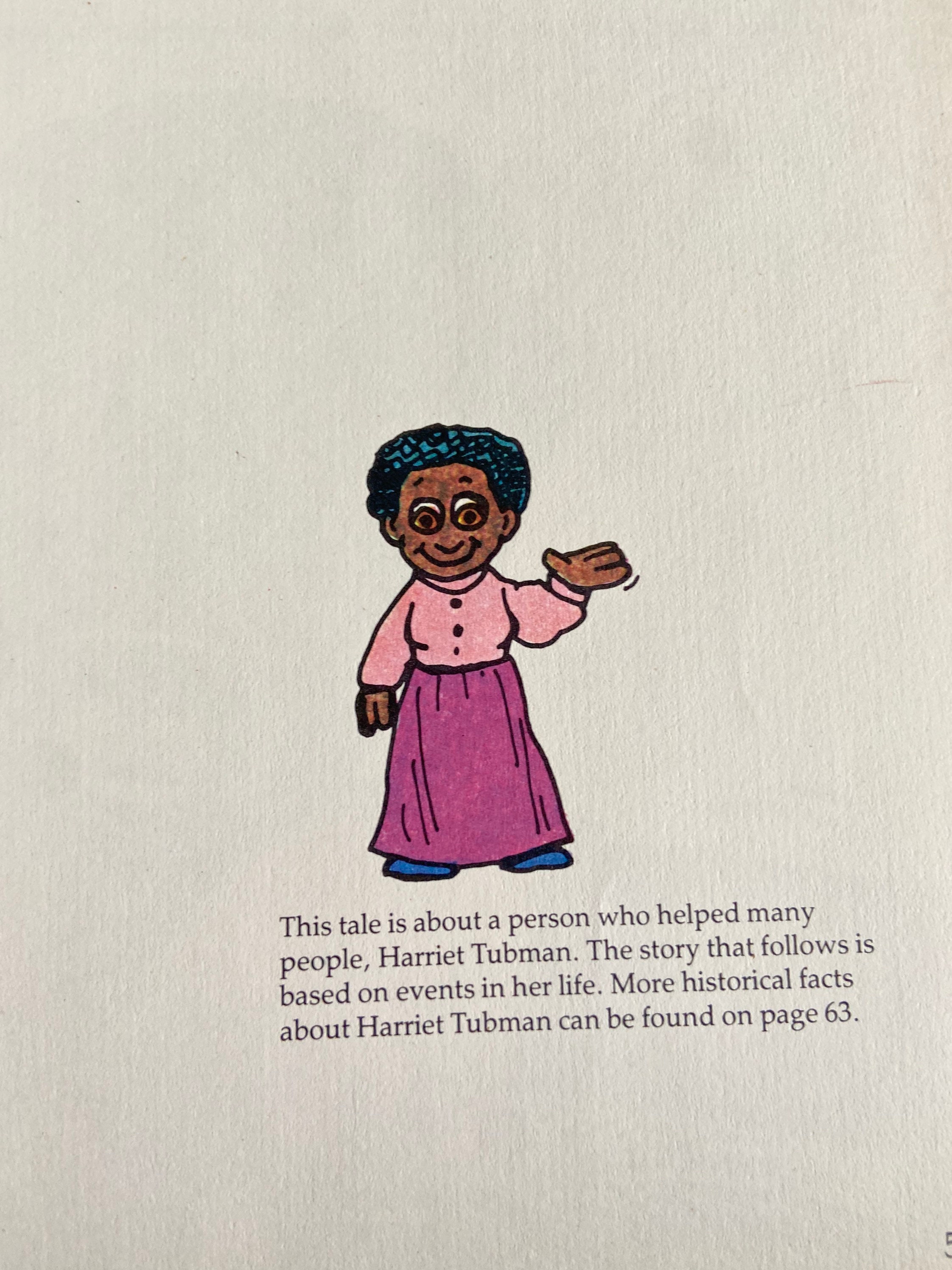 Vintage Harriet Tubman Story Book - Etsy