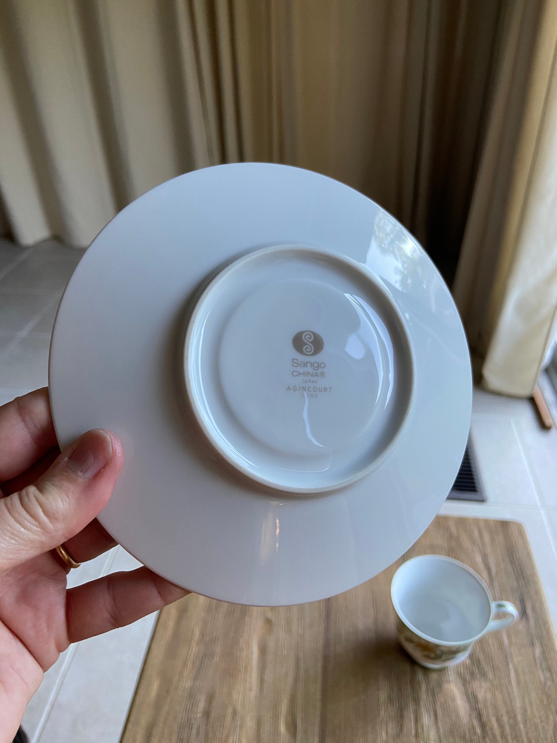 Vintage Sango tea cup and saucer - Etsy.de