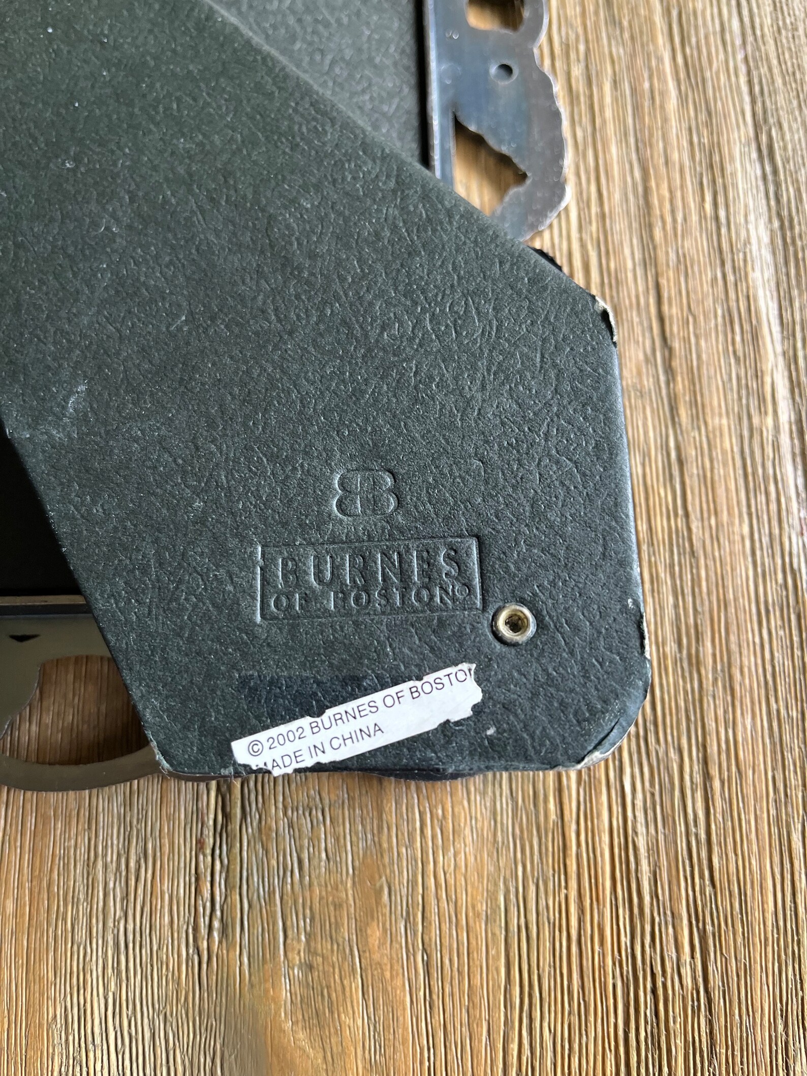 Vintage Burnes Metal Picture Frame - Etsy