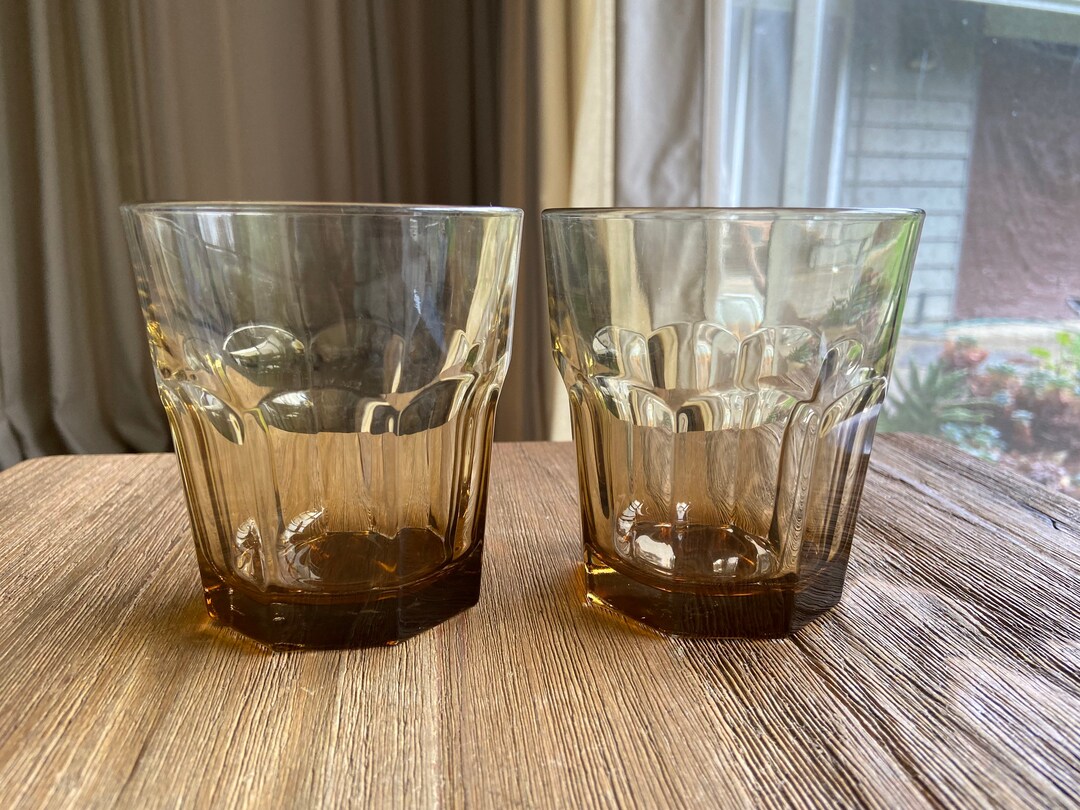Vintage Libbey Water Glasses - Etsy