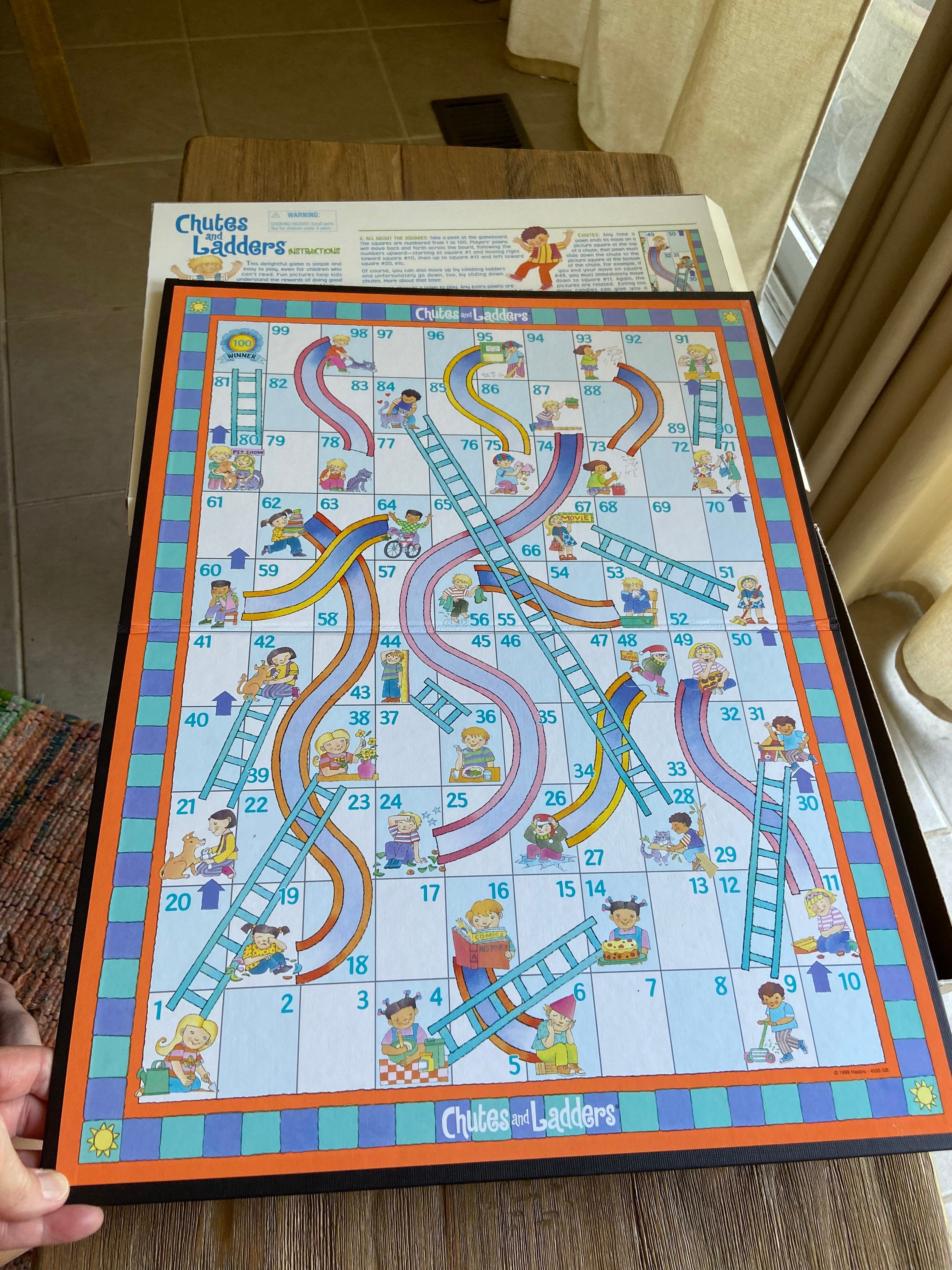 Original Chutes And Ladders.