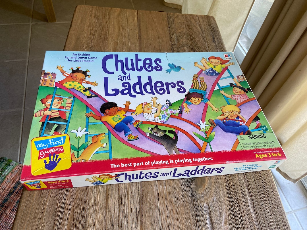 Vintage Chutes and Ladders Game - Etsy
