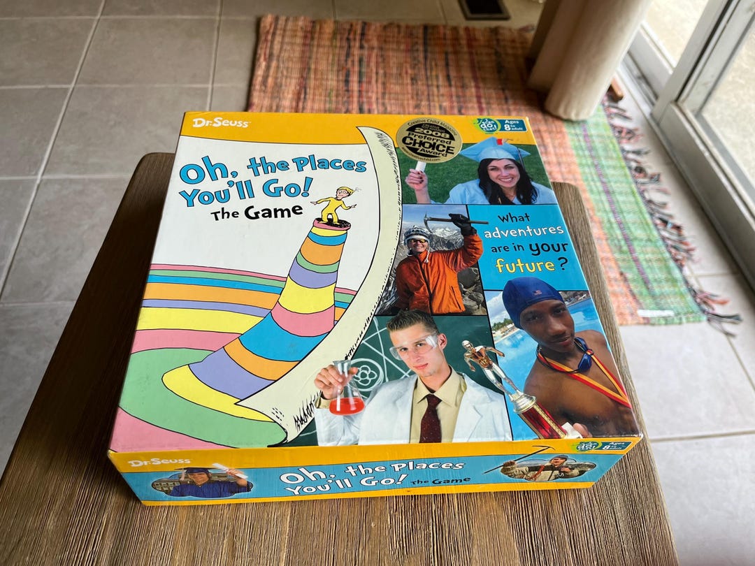 Oh the Places You’ll Go the Game Dr Seuss - Etsy
