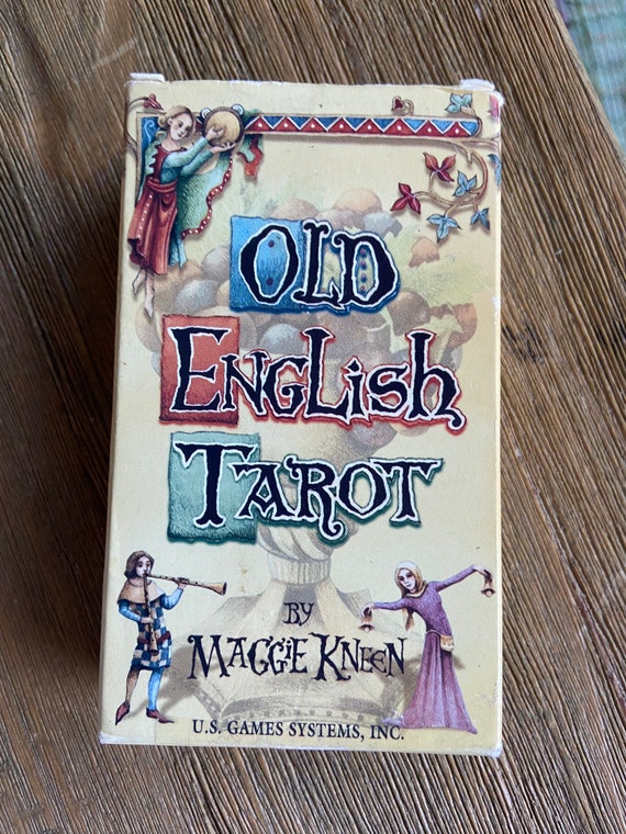 Vintage Old English Tarot Cards - Etsy