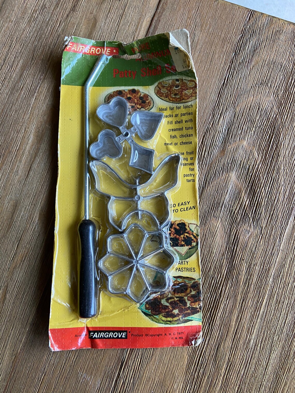 Vintage Patty Shell Set - Etsy