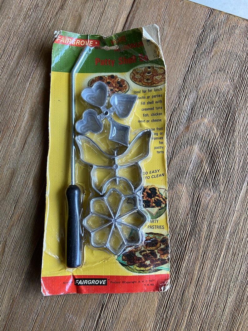 Vintage Patty Shell Set - Etsy