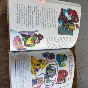 Vintage Sesame Street My Abcs Book - Etsy