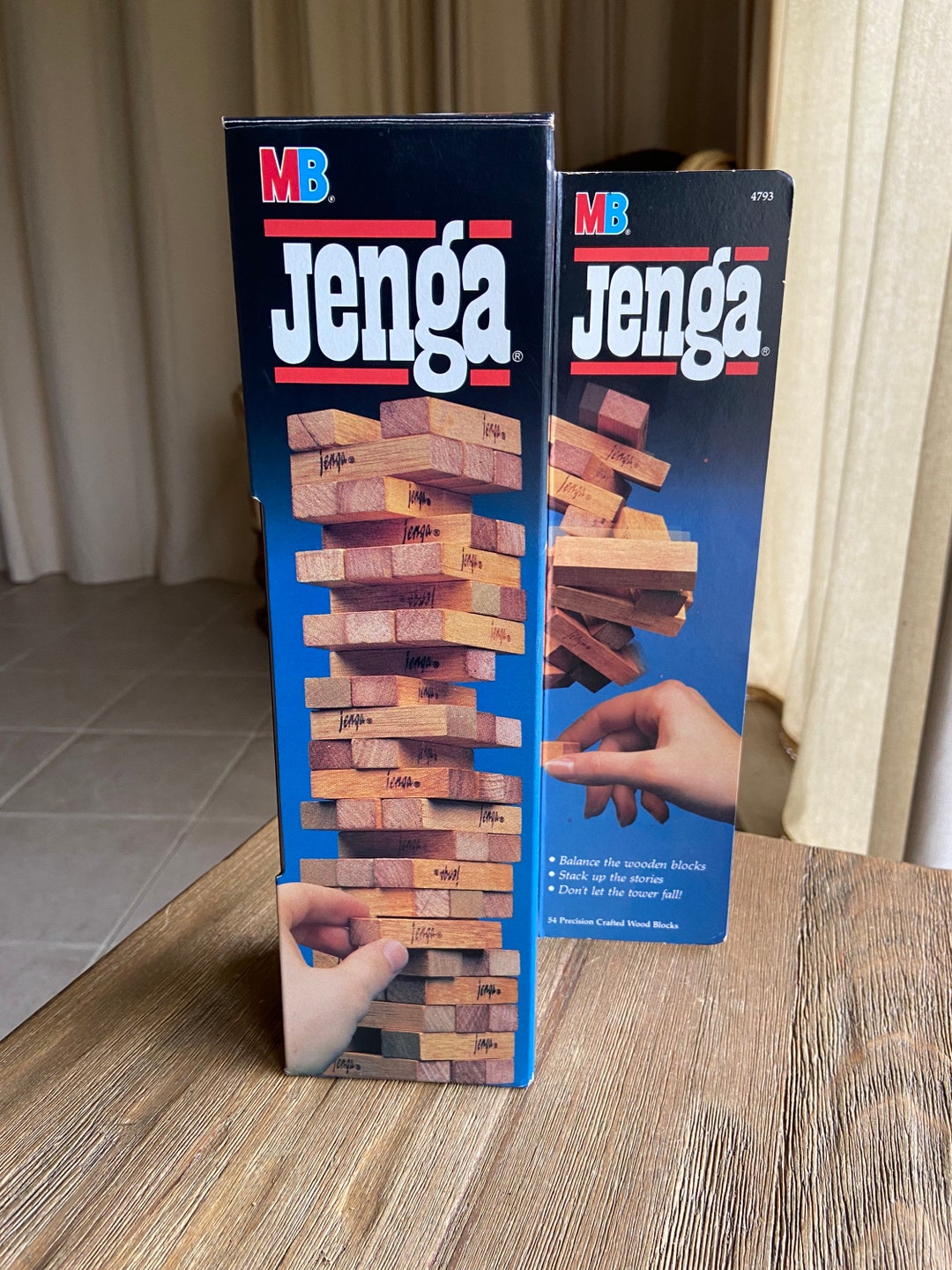 Vintage 1986 Jenga - Etsy