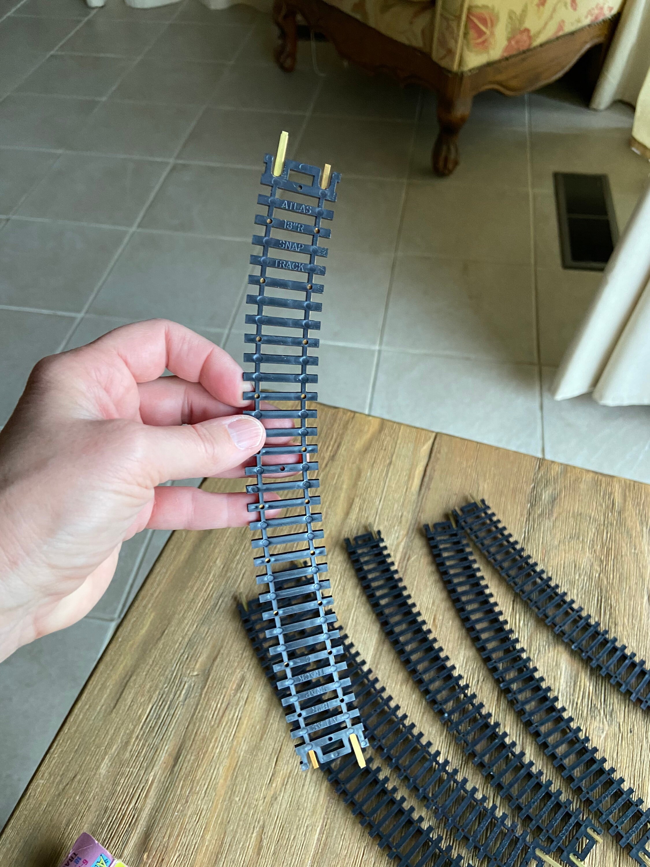 Vintage Atlas Toy Train Tracks 6 18 Inch Radius 33 HO Scale - Etsy