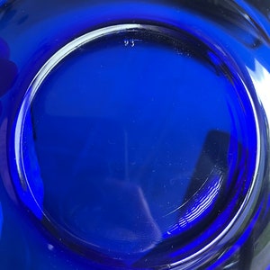 Vintage Cobalt Blue 8 Inch Plates (12) - Etsy