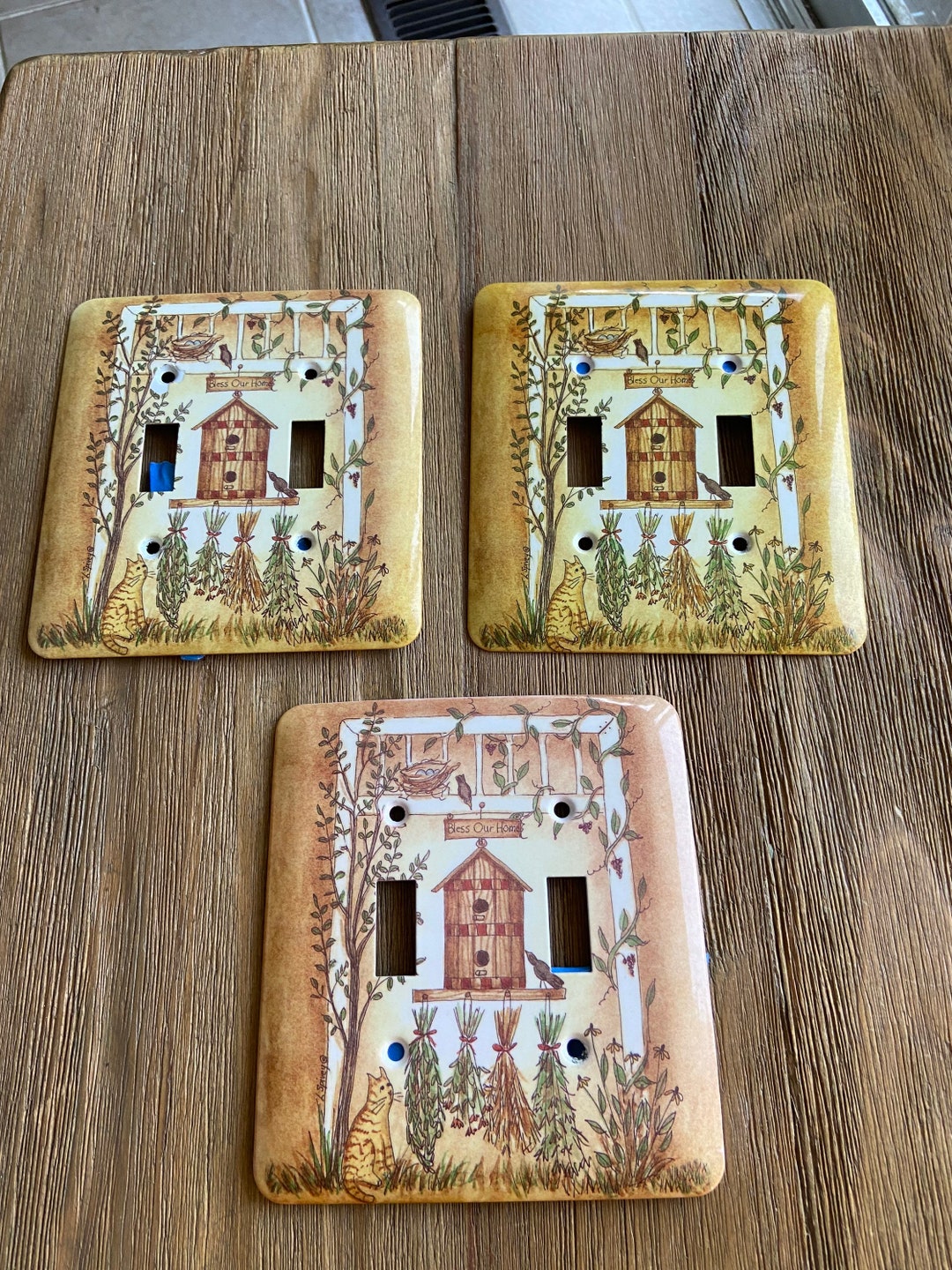 Vintage Switch Plates - Etsy