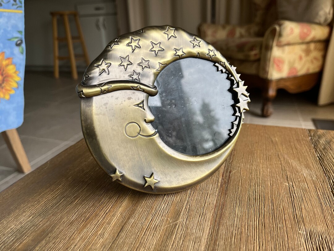 Vintage Moon Picture Frame - Etsy