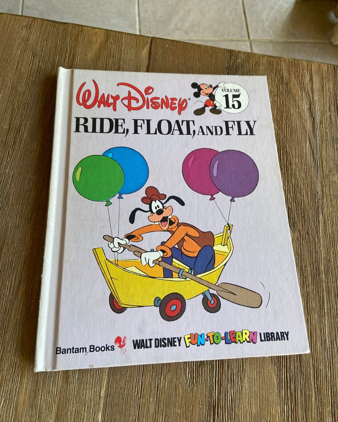 Vintage Disney Ride Float Fly Book - Etsy