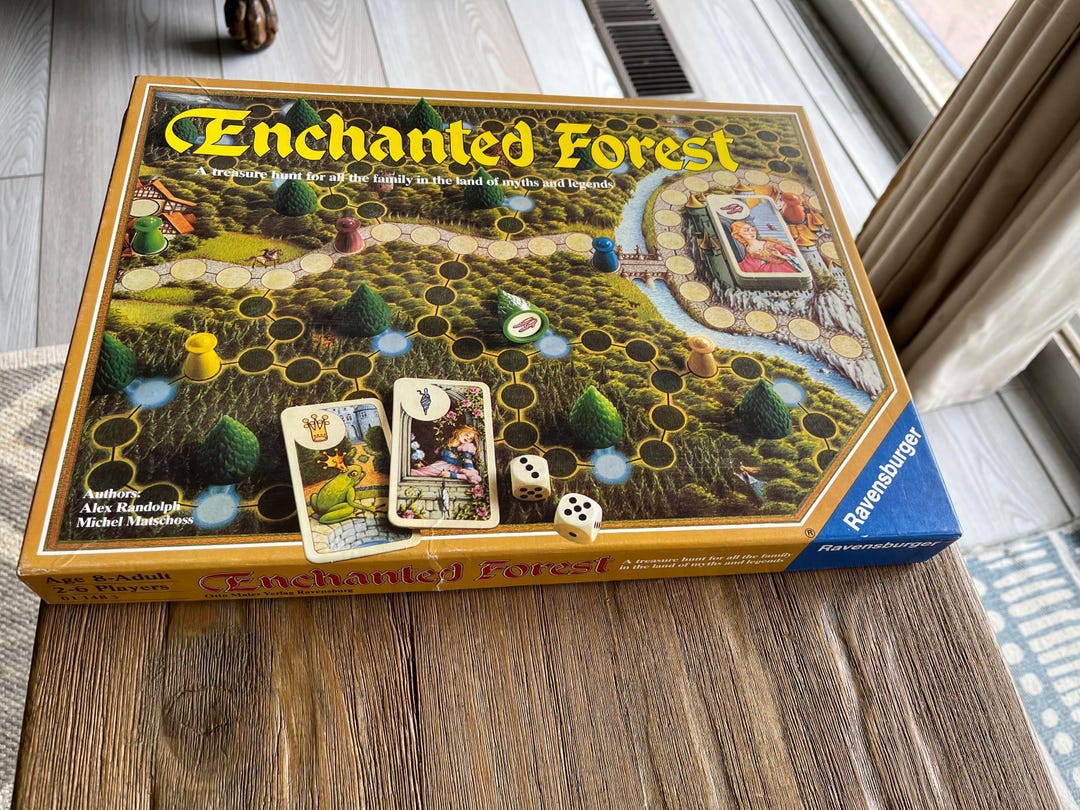 Vintage Ravensburger Enchanted Forest Board Game - Etsy