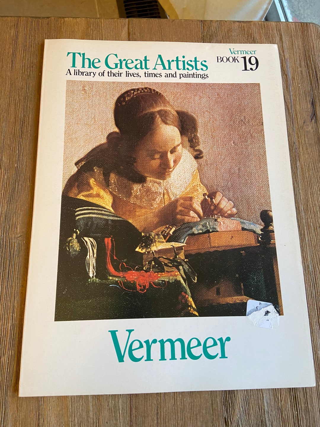 Vintage Vermeer Art Book - Etsy