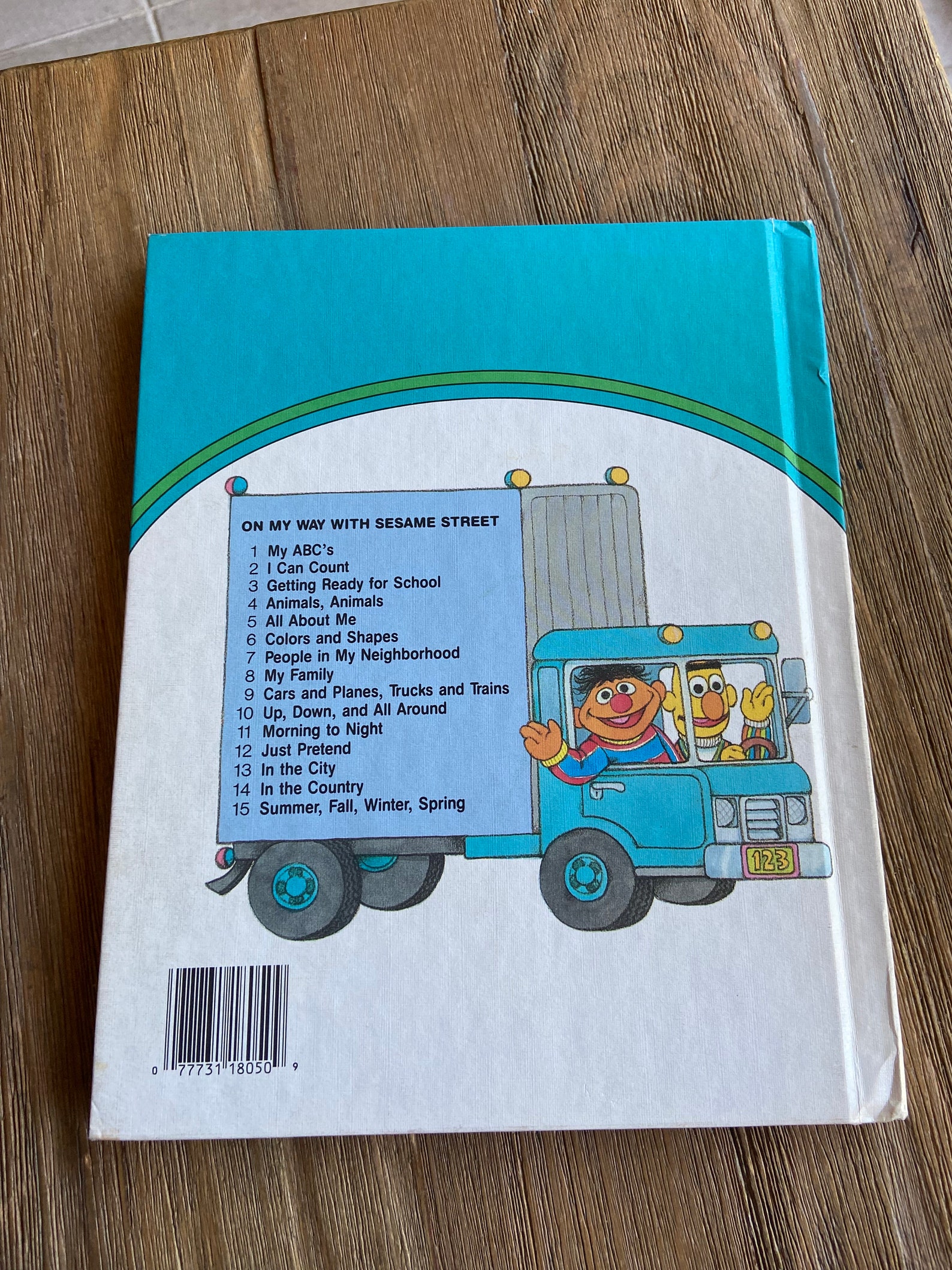 Vintage All About Me Sesame Street Book - Etsy