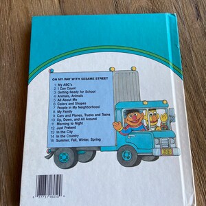 Vintage All About Me Sesame Street Book - Etsy