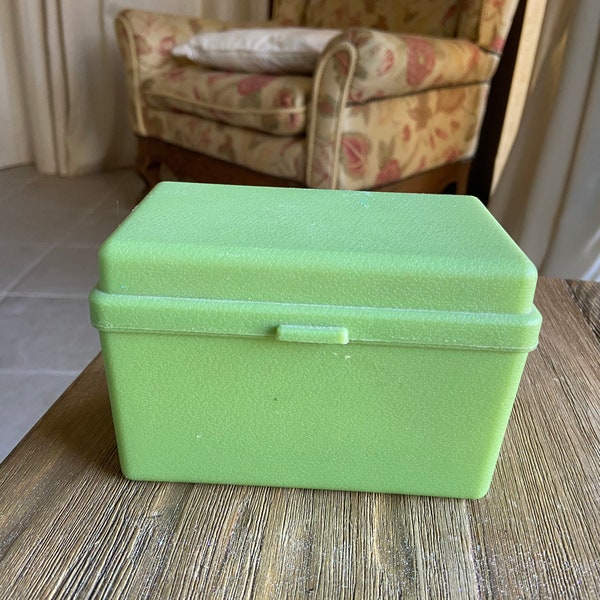 Index Card Box - Etsy