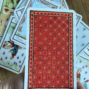 Vintage Old English Tarot Cards - Etsy