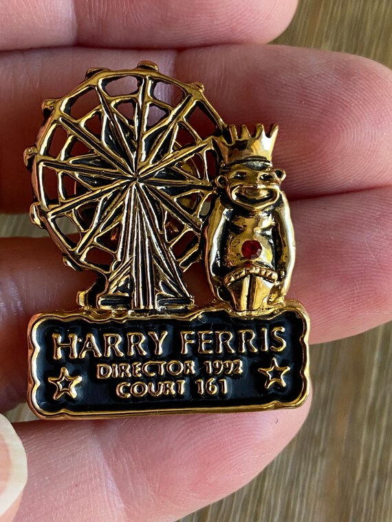 Vintage Masonic pin (Ferris wheel ) - Gem