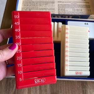 Vintage Racko Card Game - Etsy