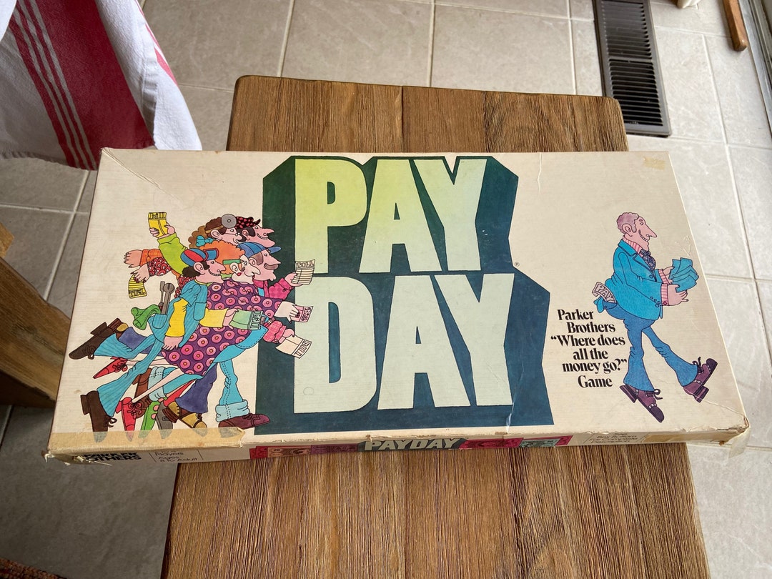 Vintage 1975 Pay Day Game - Etsy