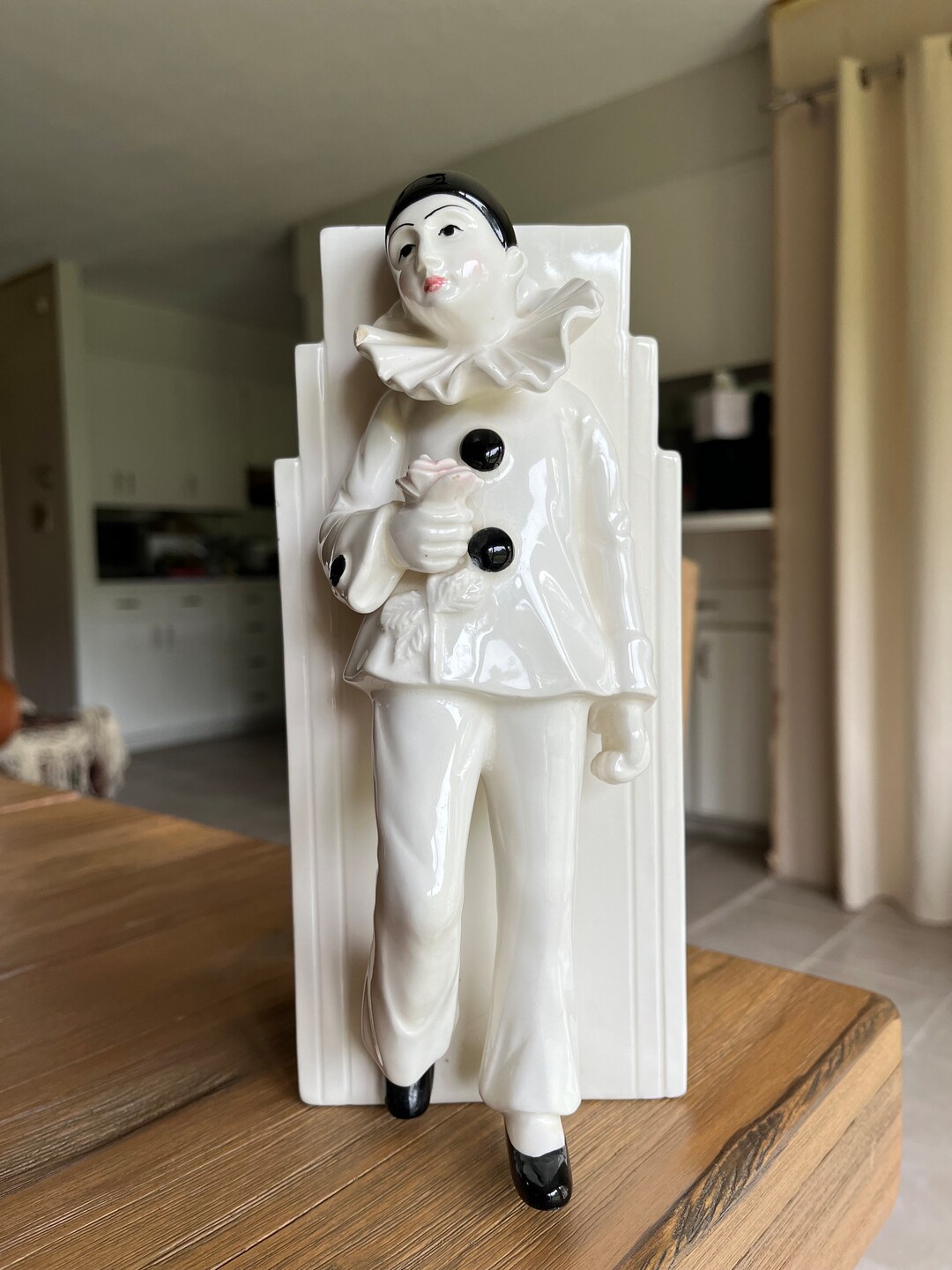 Vintage Tastesetter Sigma Pierrot Clown Vase - Etsy