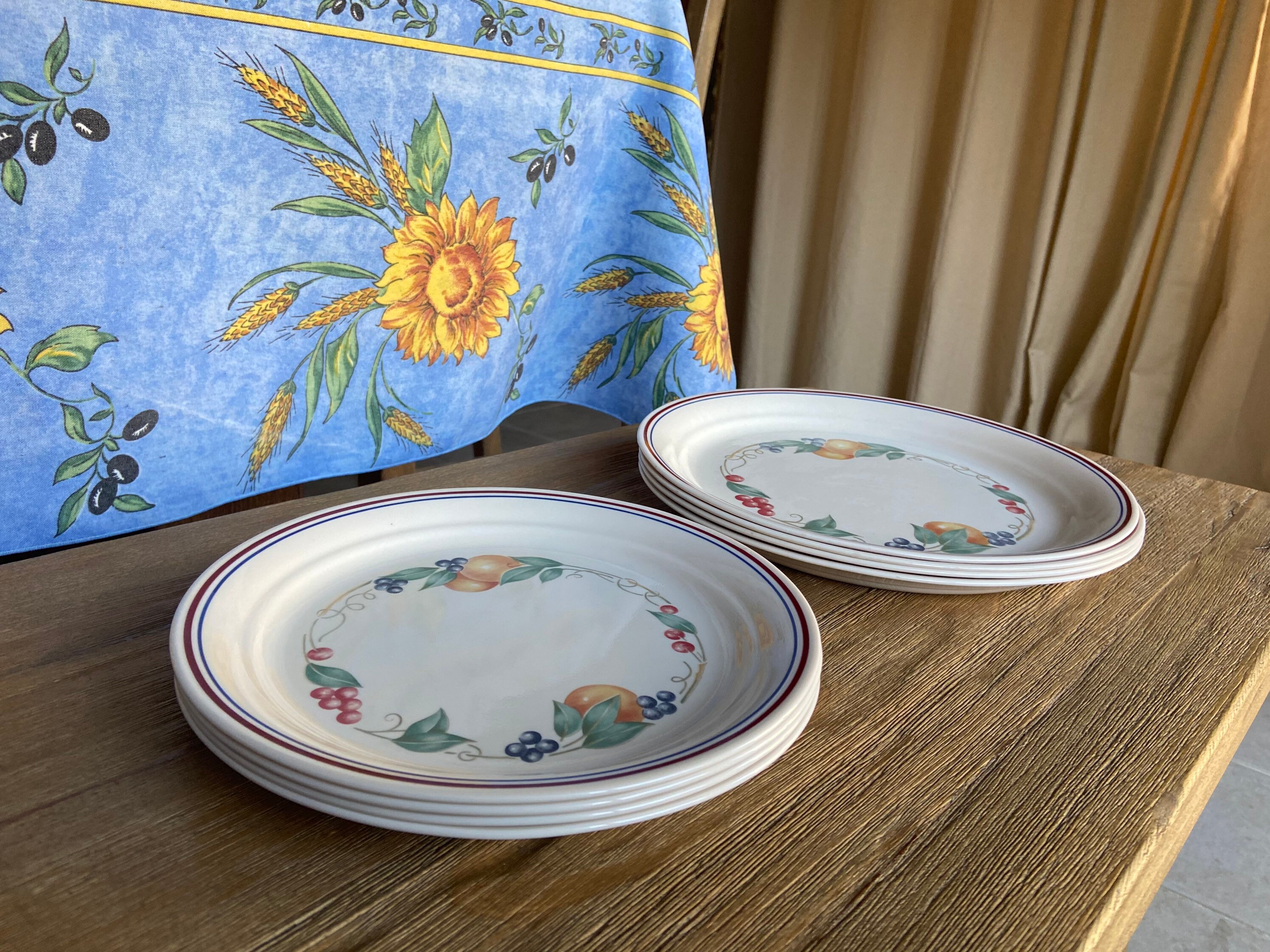 Vintage Corelle plates | Etsy