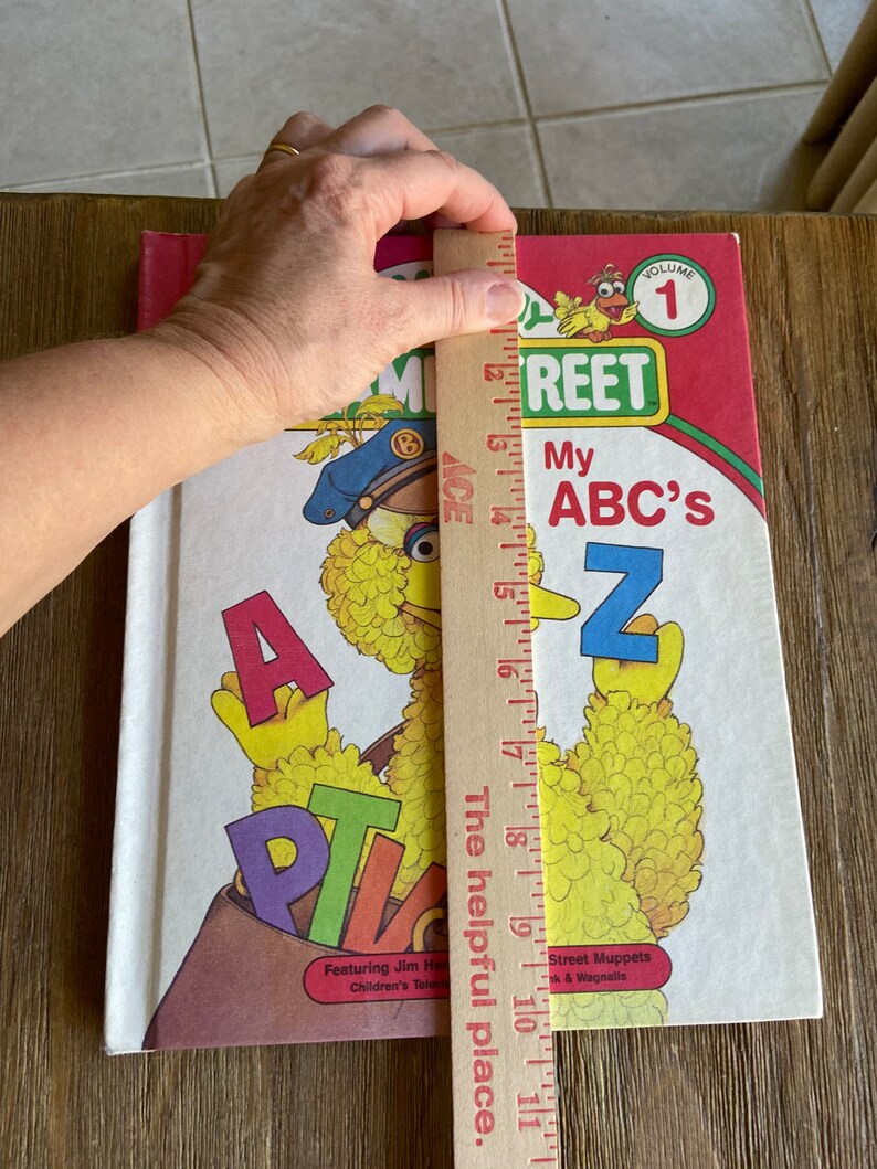 Vintage Sesame Street My Abcs Book - Etsy