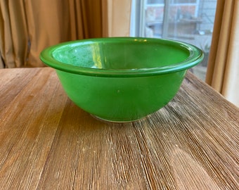 Green Pyrex Bowl - Etsy
