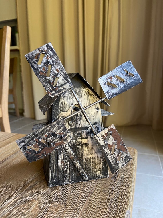 Vintage Windmill Music Box | Etsy