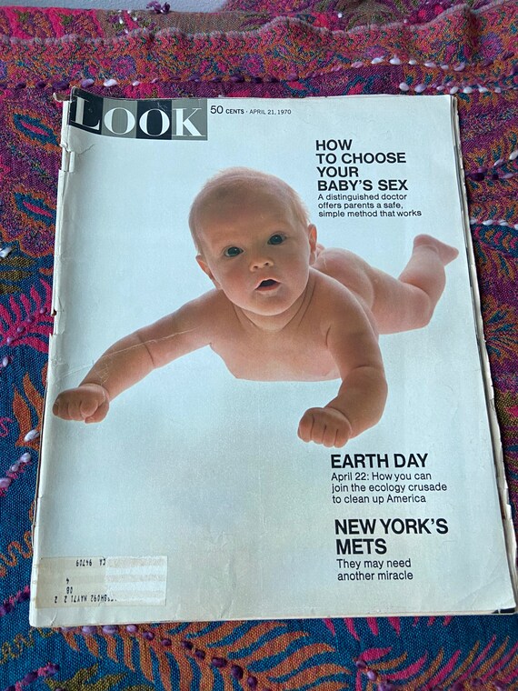 Vintage Look Magazine April 1970 - Etsy