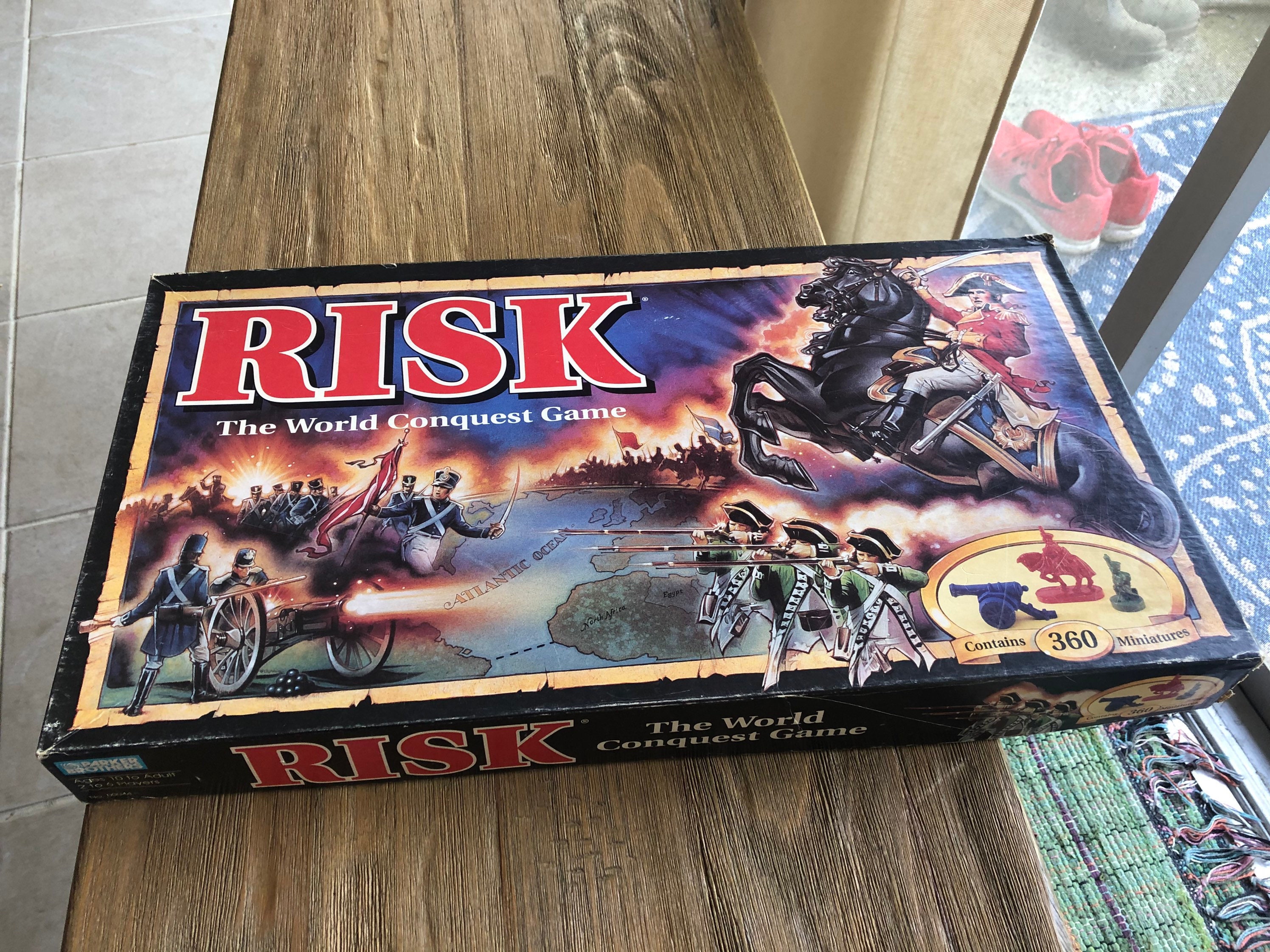 Vintage Risk Board Game | Etsy