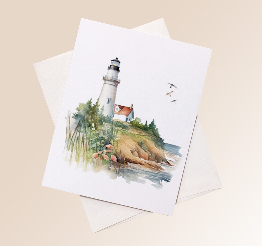 Blank Cards With Envelopes, Summer Note Cards, Watercolor Cards ...