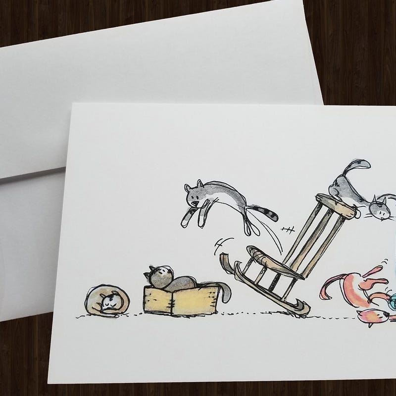 Cute Note Cards - Etsy