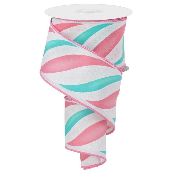 Candy Stripe Ribbon - Etsy