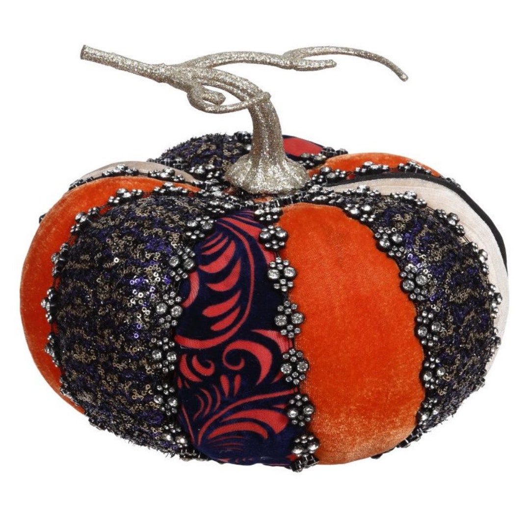 Mark Roberts Elegant Pumpkin Fall Wreath Attachment - Etsy