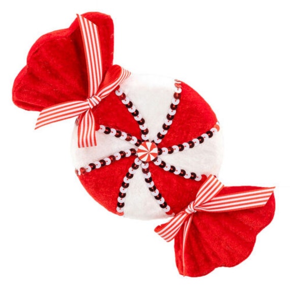 Peppermint Candy In Wrapper