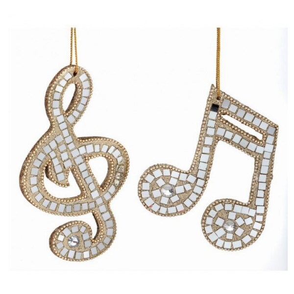 Musical Note Ornament - Etsy