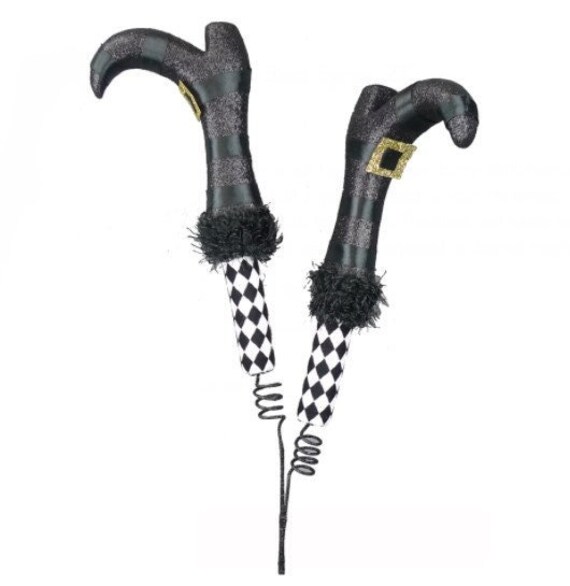 Halloween Witch Spray Halloween Witch Wreath Embellishment - Etsy