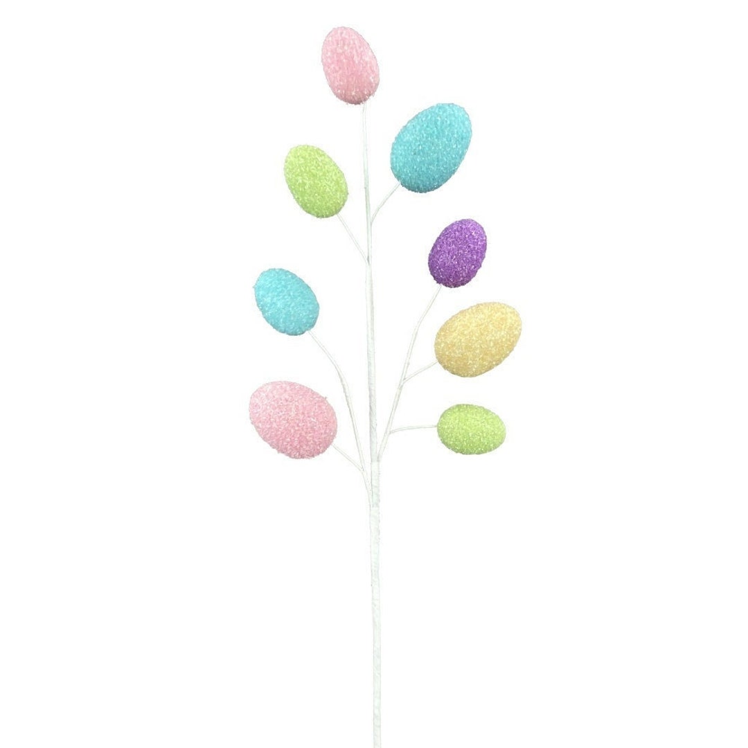 Easter Eggs X8 Spray 26, Easter Egg Wreath Spray, 26 Egg Wreath ...