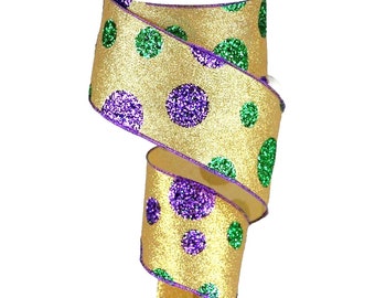 Mardi Gras Ribbon - Etsy