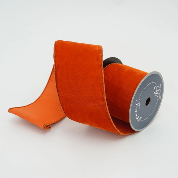 Orange Velvet - Etsy