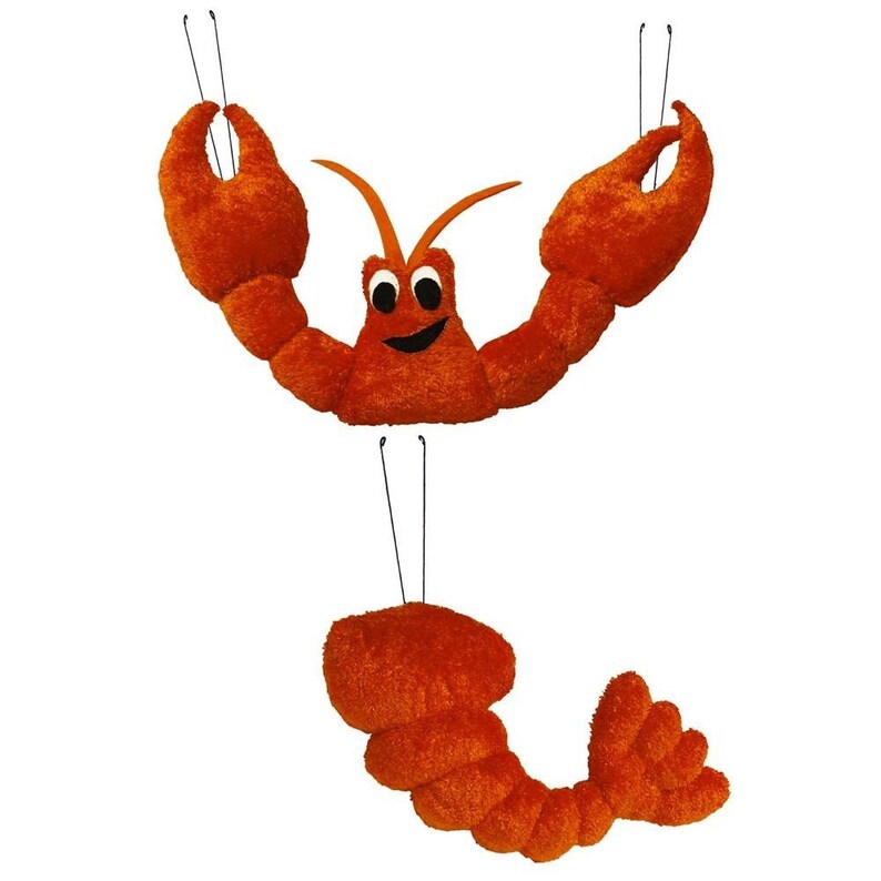 2 Pc Crawfish Decor Kit 18, Summer Wreath Ornament, Summer Wreath ...